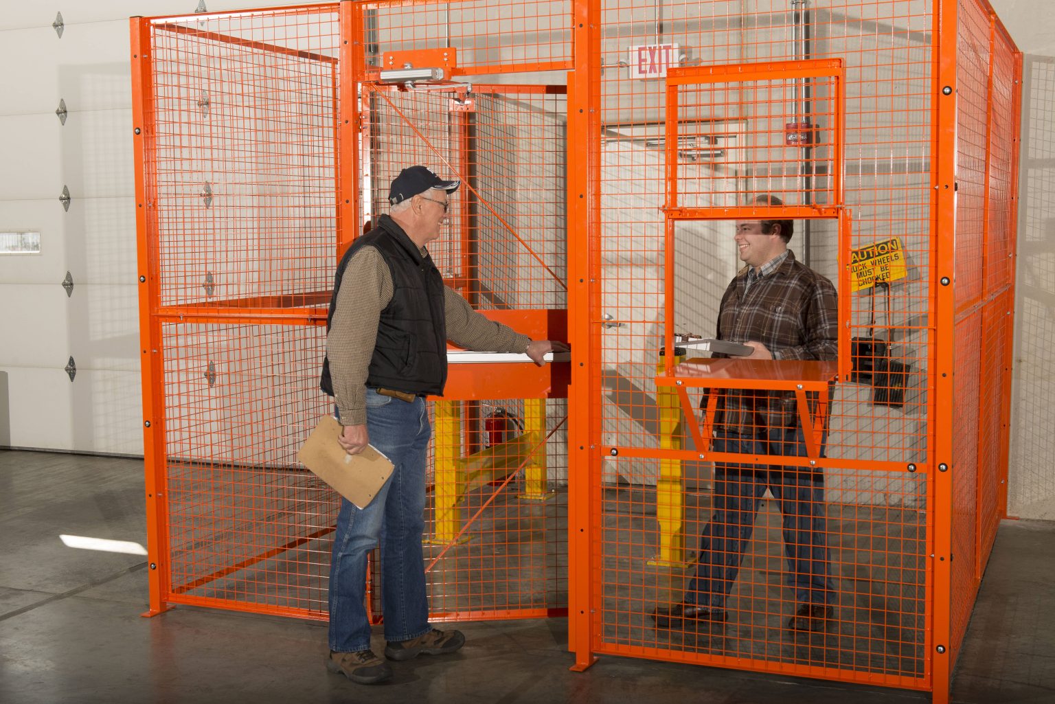 Driver Cages | Facility Access Management | SpaceGuard