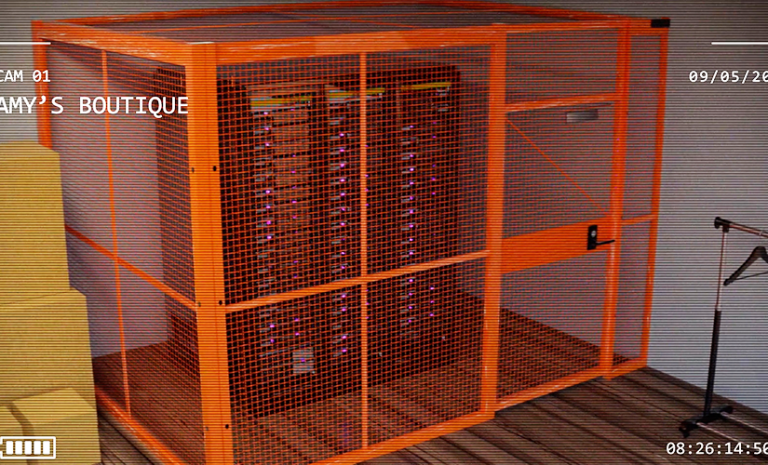 Data Center Cage | SpaceGuard