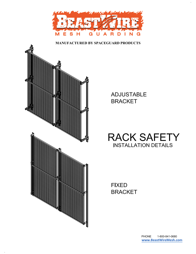 BeastWire® Pallet Rack Backing, Siding & Doors | SpaceGuard