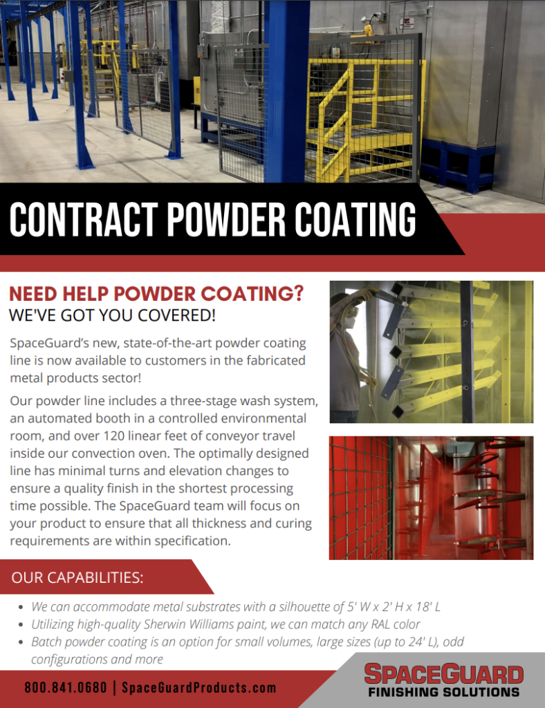 Contract Powder Coating | SpaceGuard Products