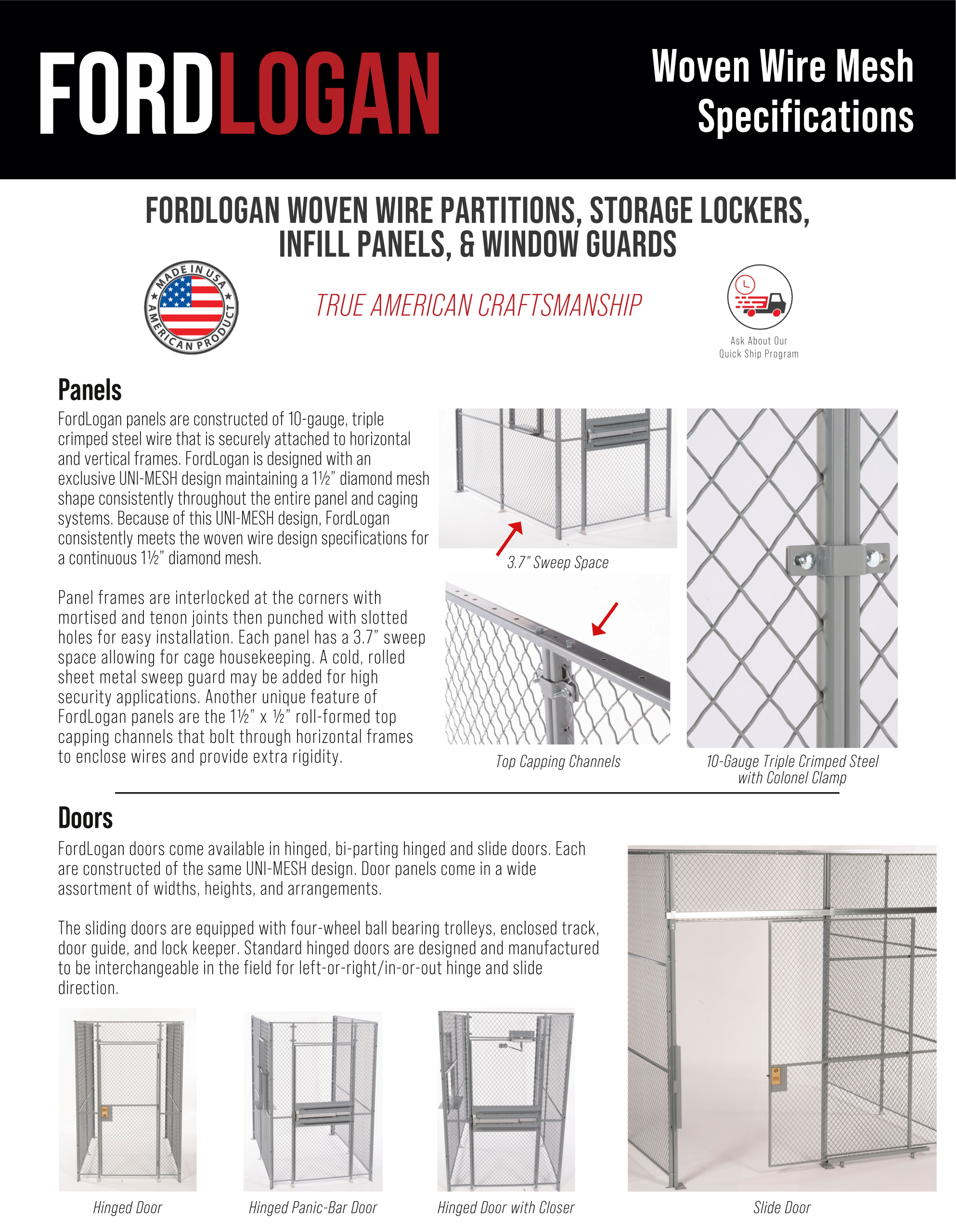 FordLogan Mesh Partitions | SpaceGuard