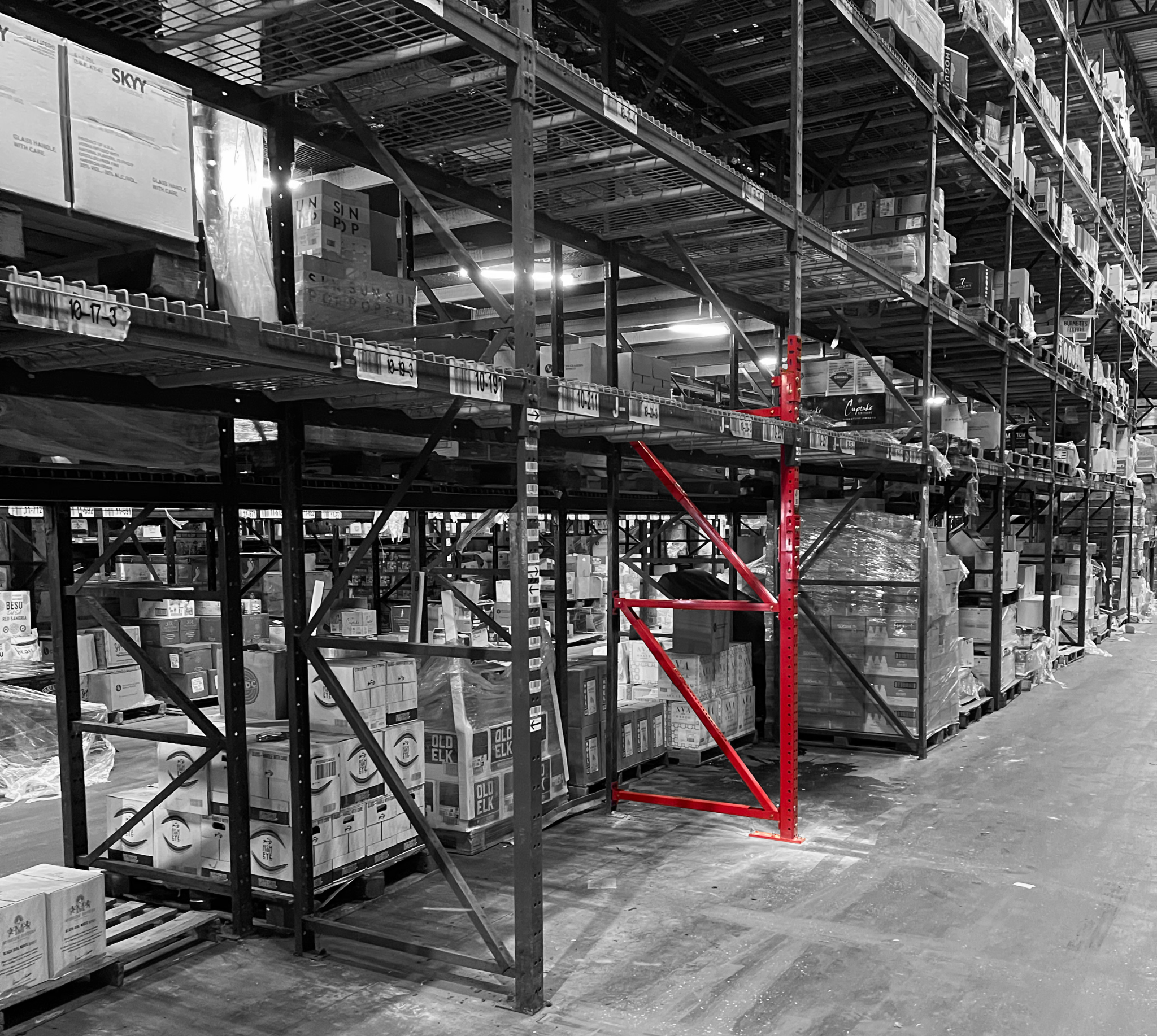 Centurion™ High Guard Pallet Rack Repair Kit | SpaceGuard