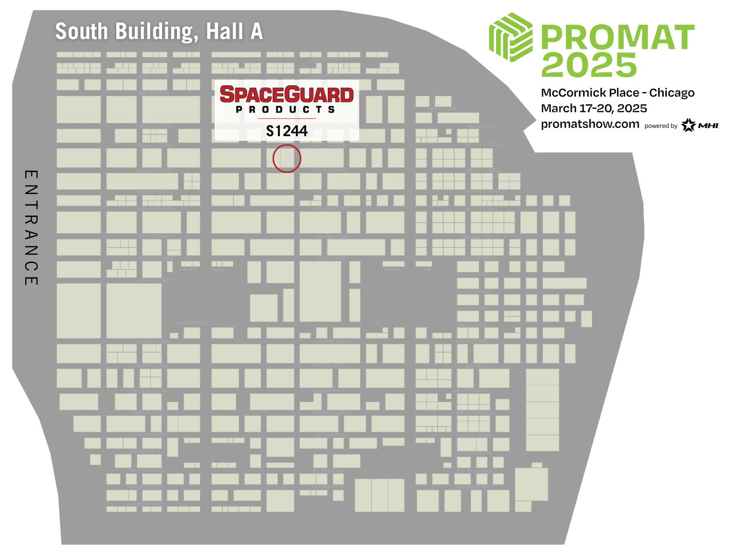 Visit SpaceGuard Products at ProMat 2025 – Booth #S1244 - SpaceGuard Products